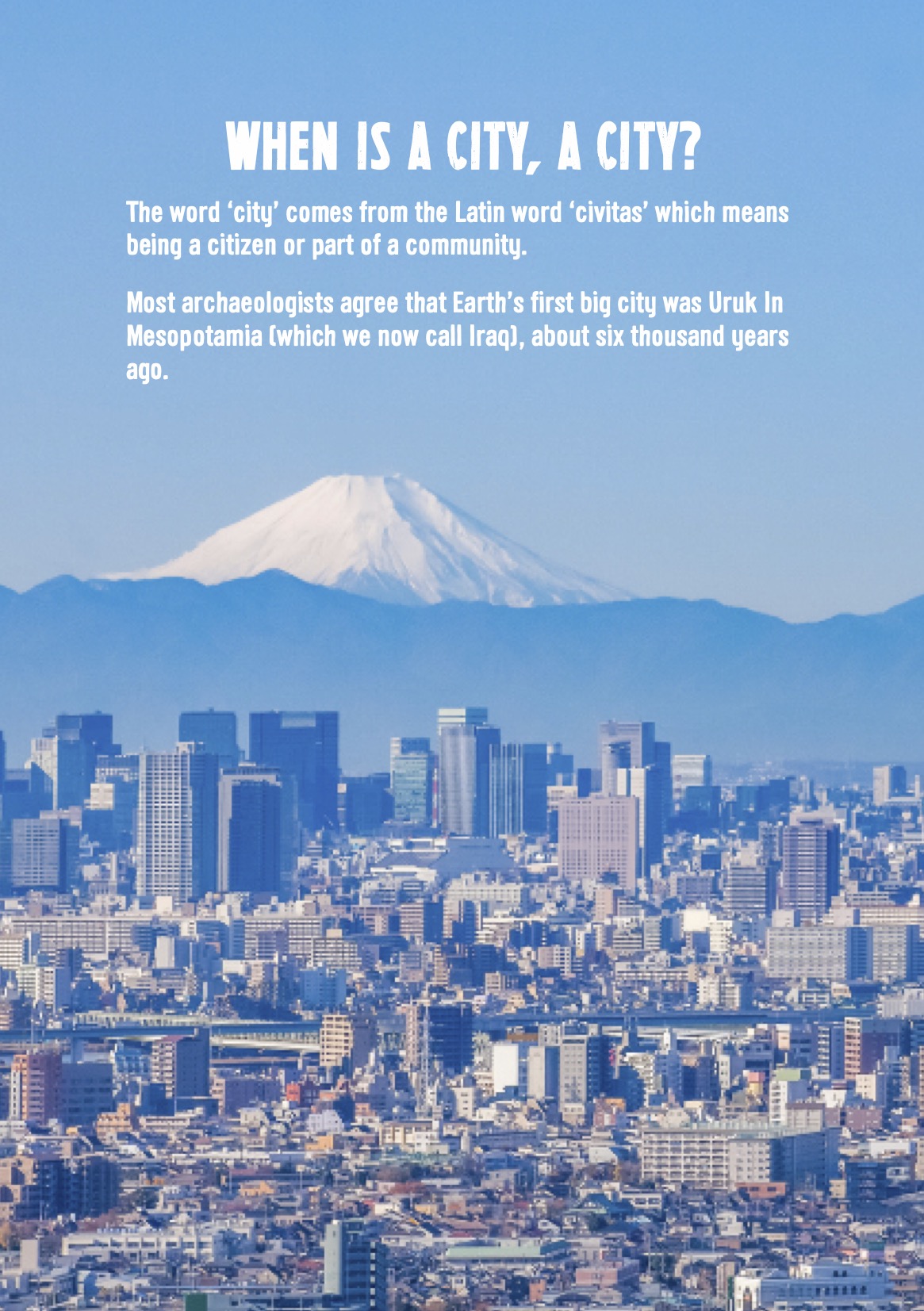 Buy Issue 27 which is all about Cities - CUBIC Magazine